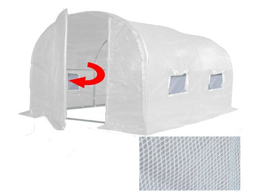 3m x 2m Pro+ Polytunnel | Ground Anchor Kit | Extreme Rigidity ...