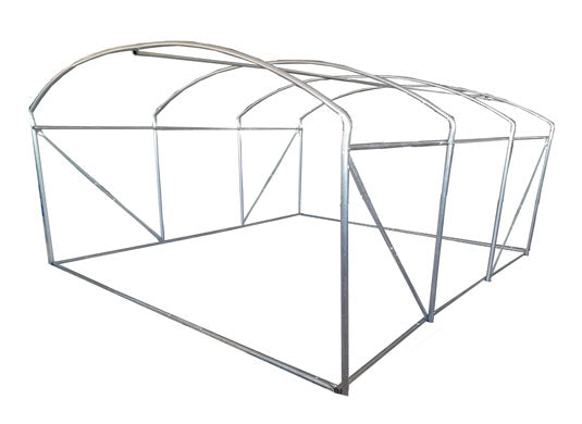 Versatile 3m x 3m Extreme Polytunnel Frame from Crocodile Trading ...