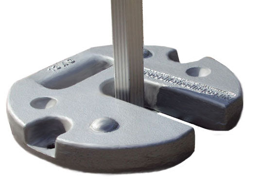 1 Pair Instant Shelter Cast Iron Weighted Feet | Robust, Durable ...