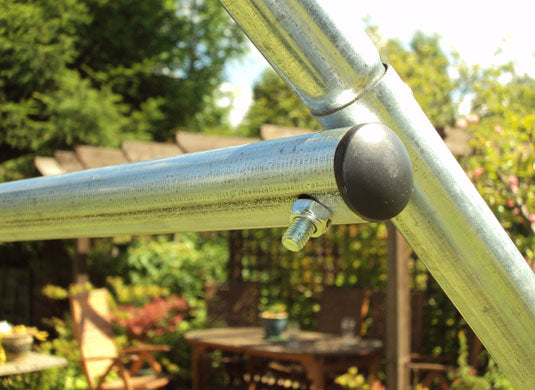 4m x 2m Pro+ White Polytunnel | 6 Heavy Duty Anchorage Stakes ...