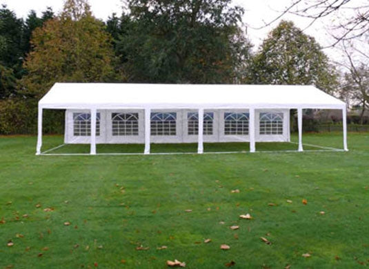 Heavy PVC event tent structures from Crocodile Trading. 6m x 12m ...